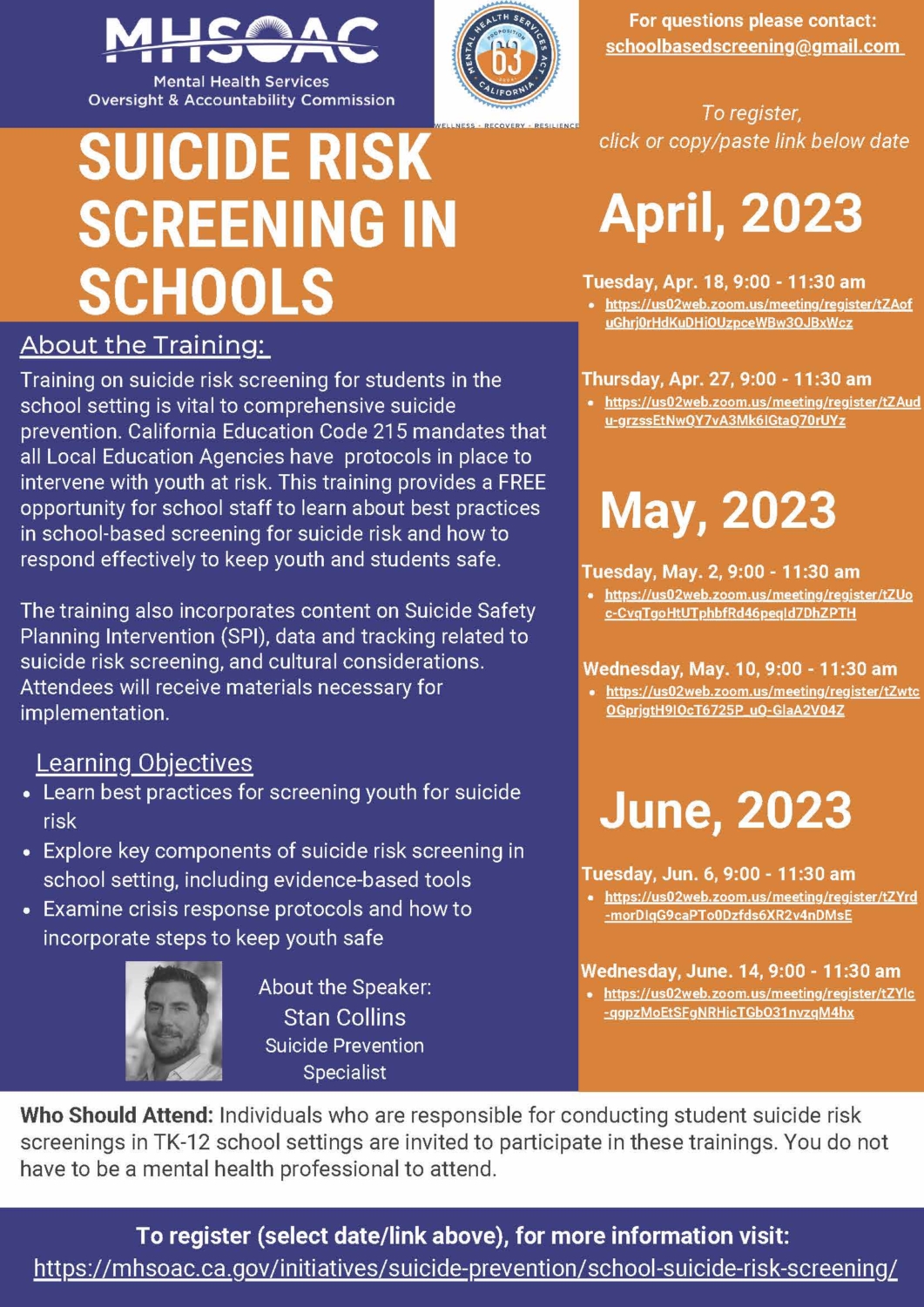 SUICIDE RISK SCREENING IN SCHOOLS – Fresno Cares